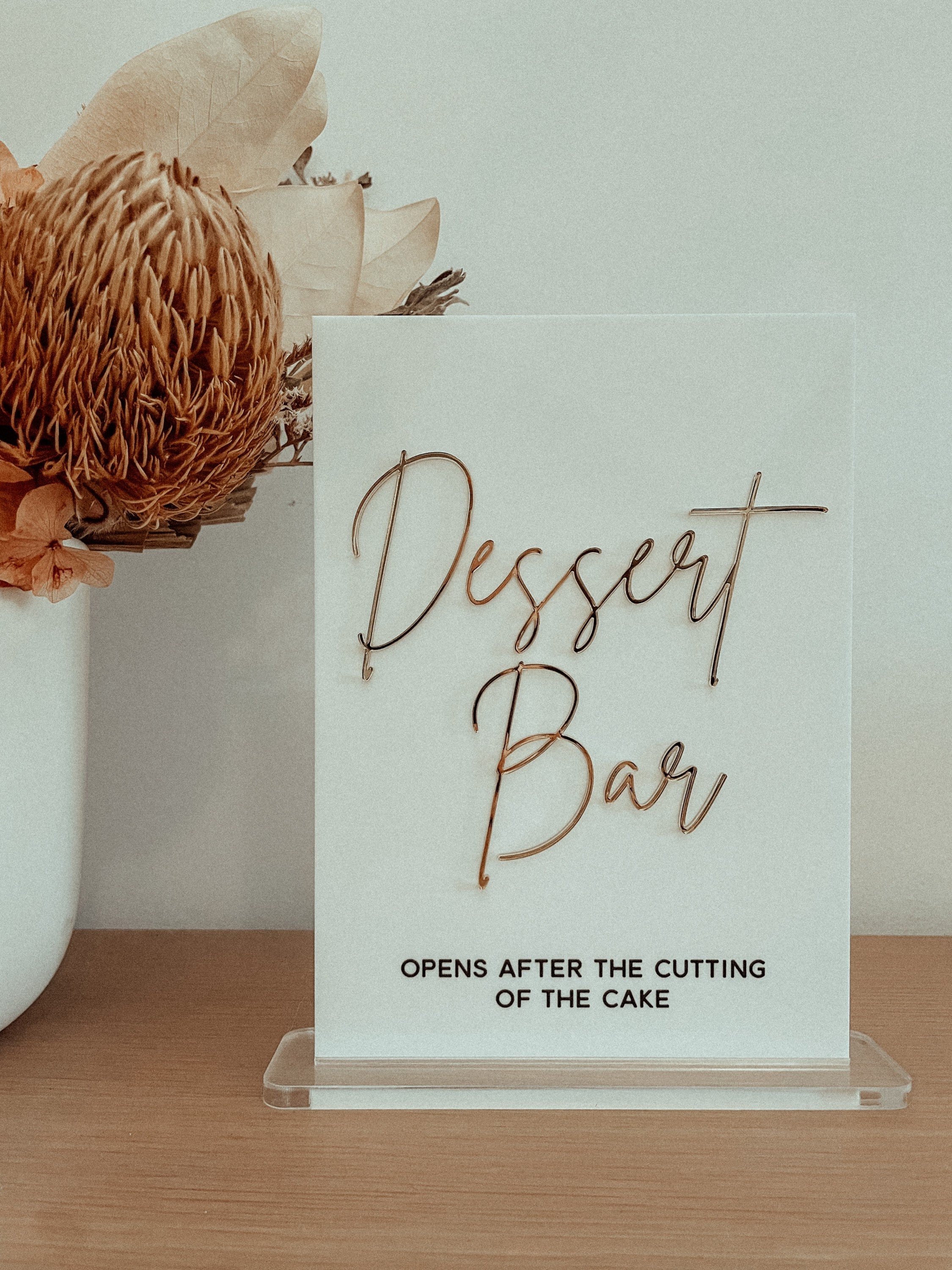 Dessert Table Sign - Etsy