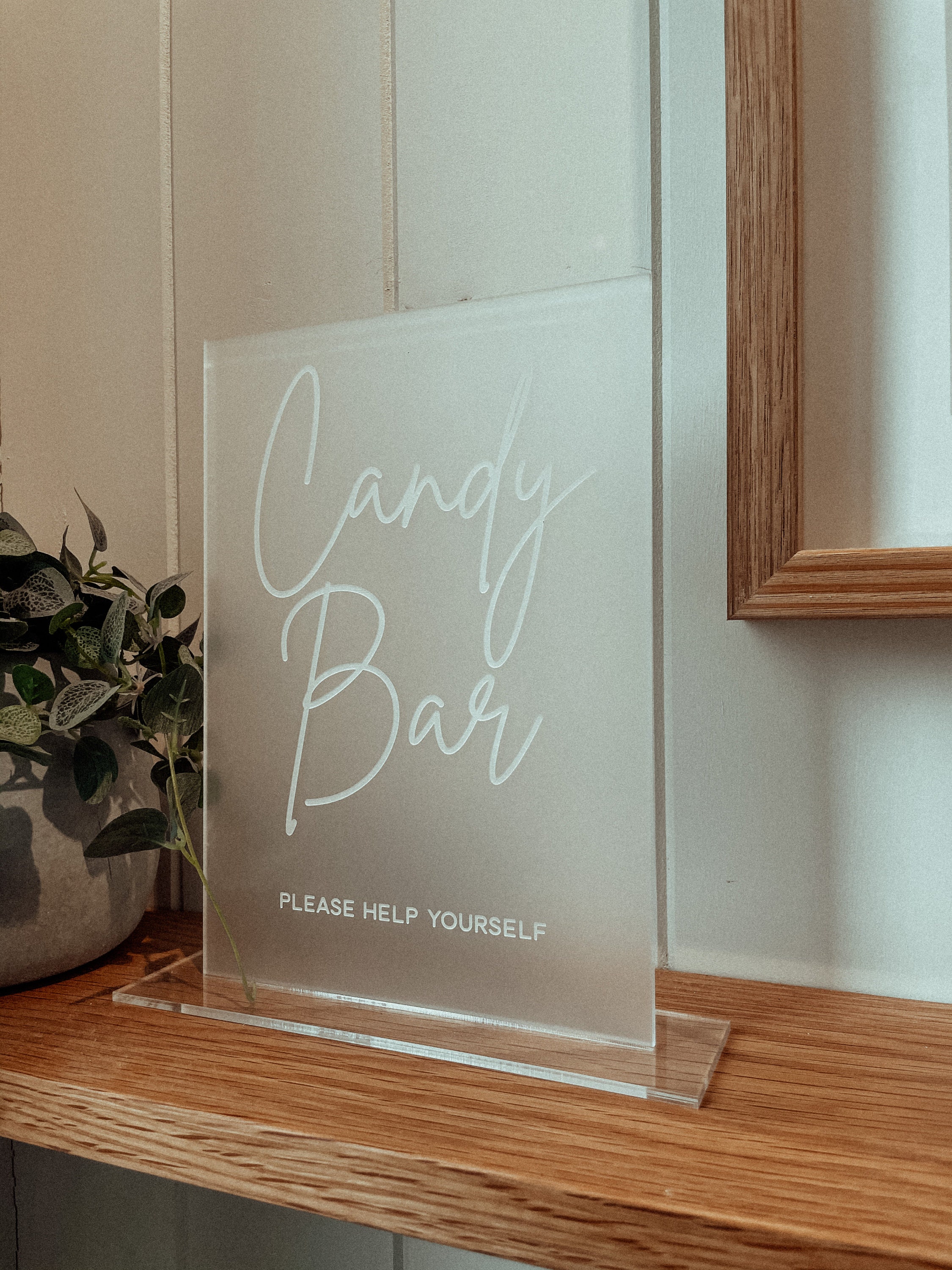 Candy Bar Sign - Etsy