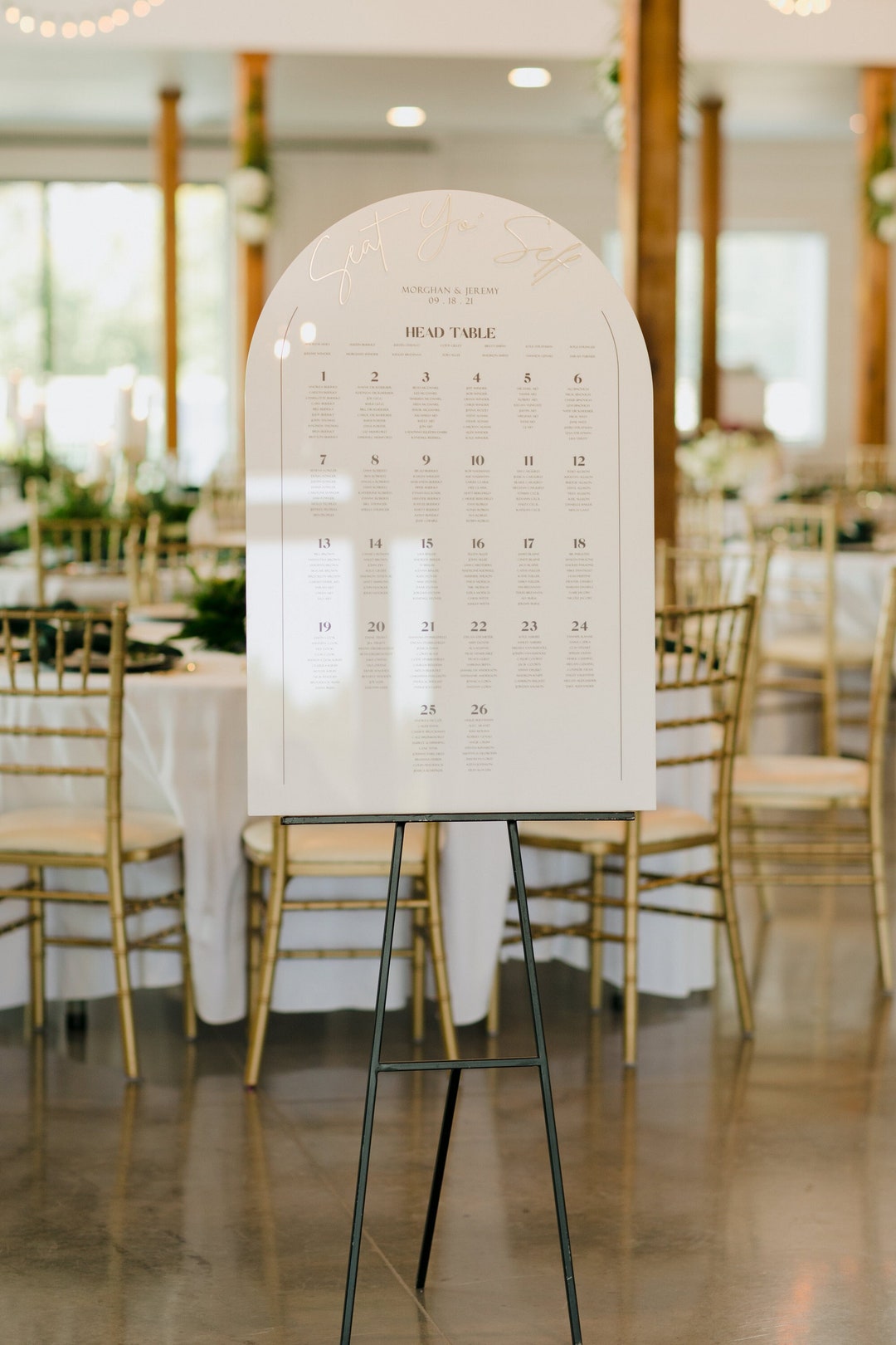 Wedding Seating Chart | Acrylic Seating Chart | Seating | 36" X 24" - Etsy