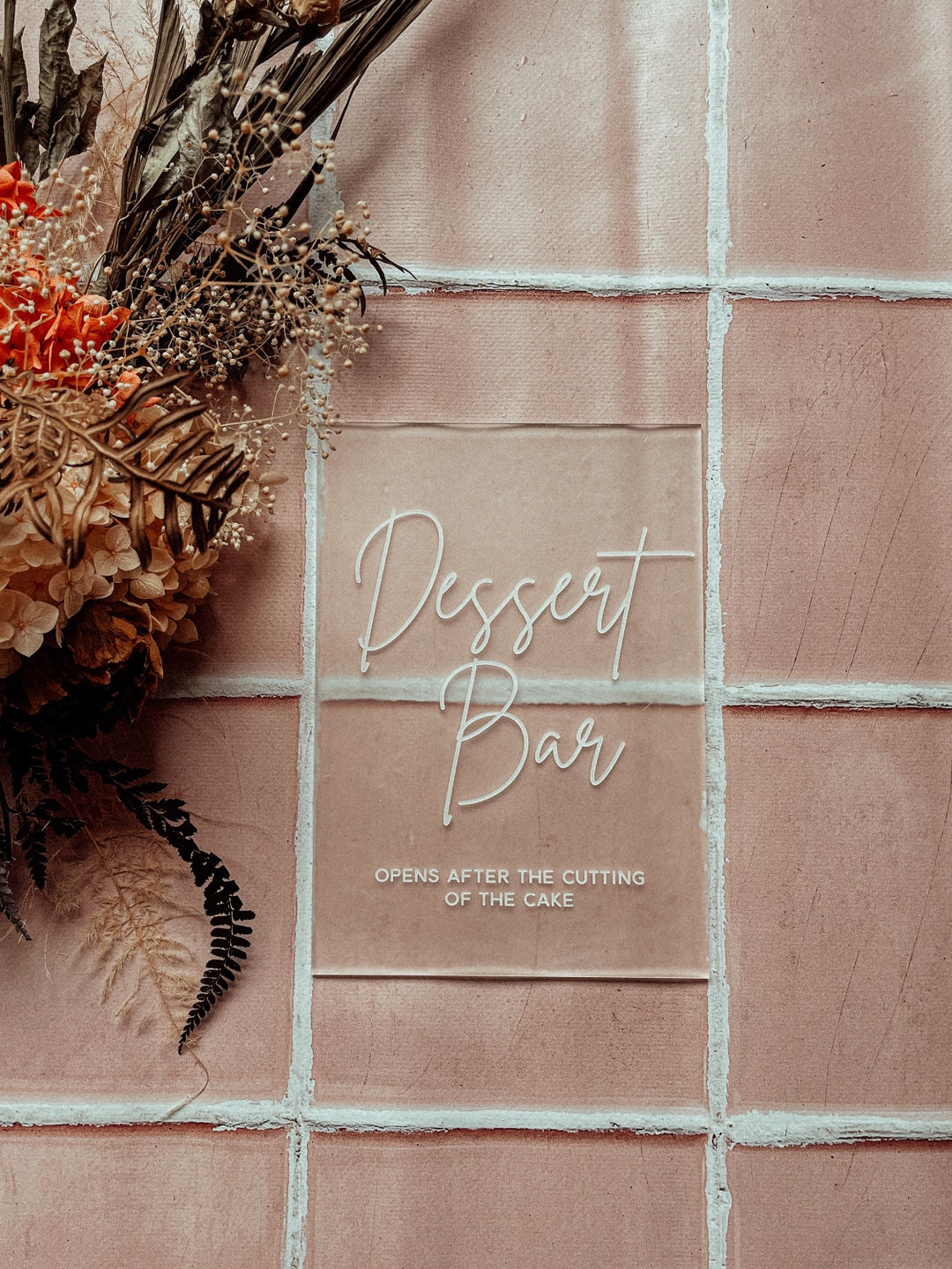 Dessert Bar Sign - Etsy