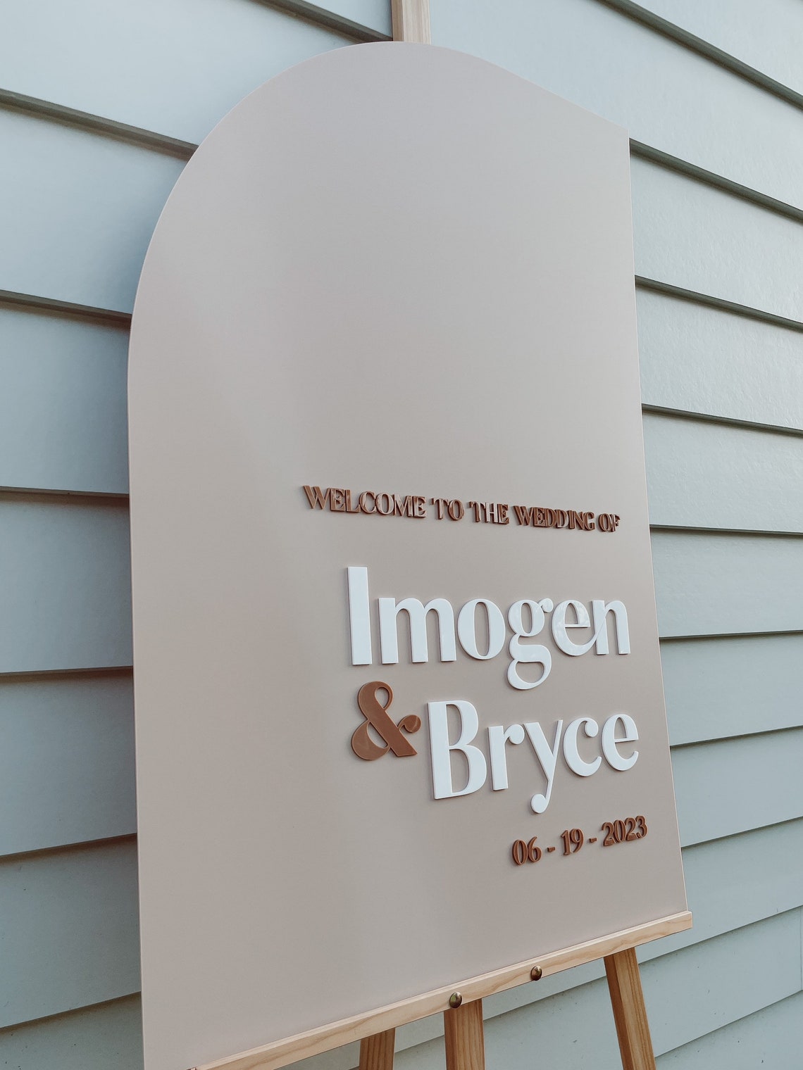 Wedding Welcome Sign | Arch Wedding Sign | Wedding Acrylic Sign ...