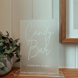 Candy Bar Sign - Etsy