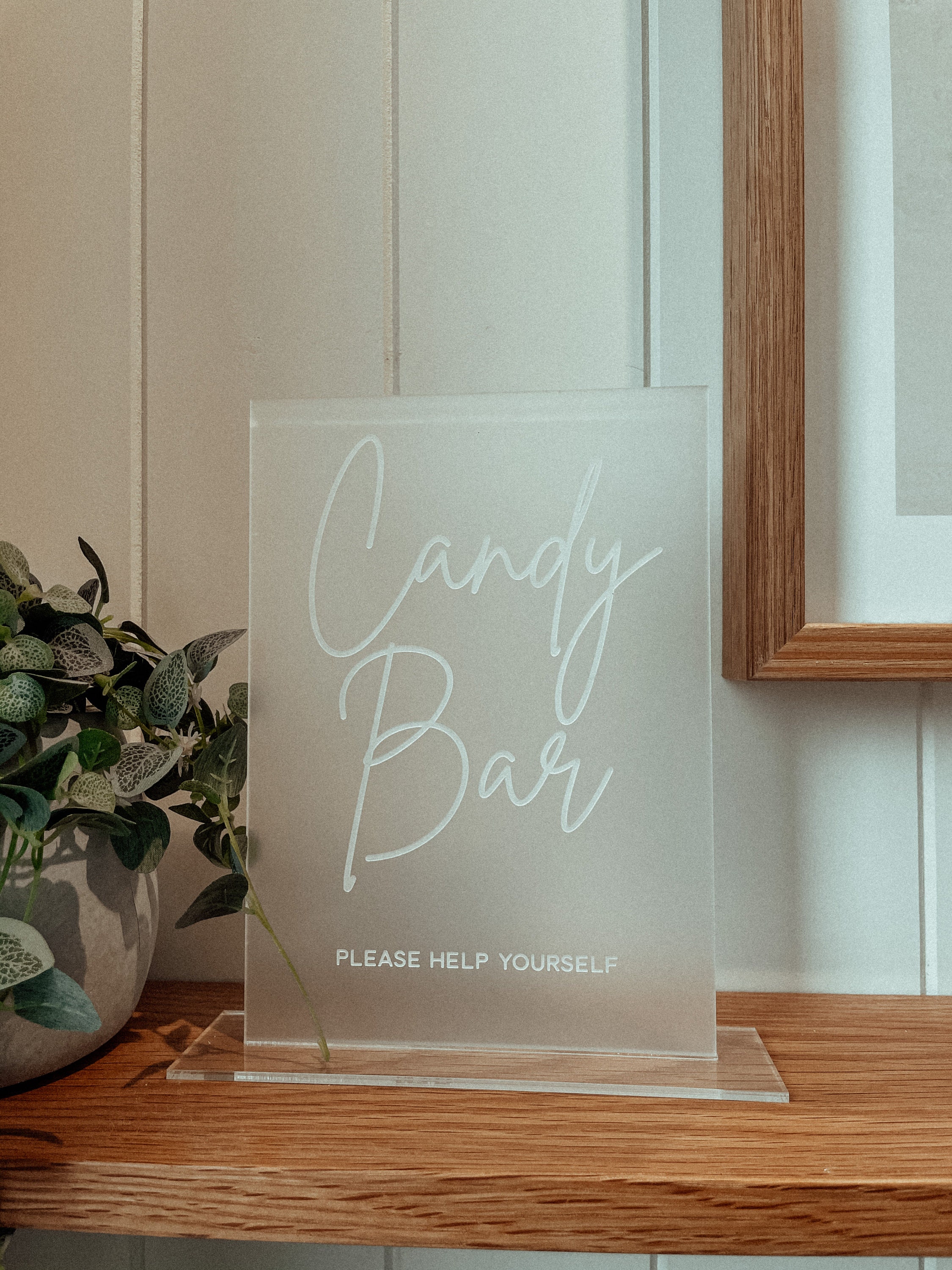 Candy Bar Sign - Etsy