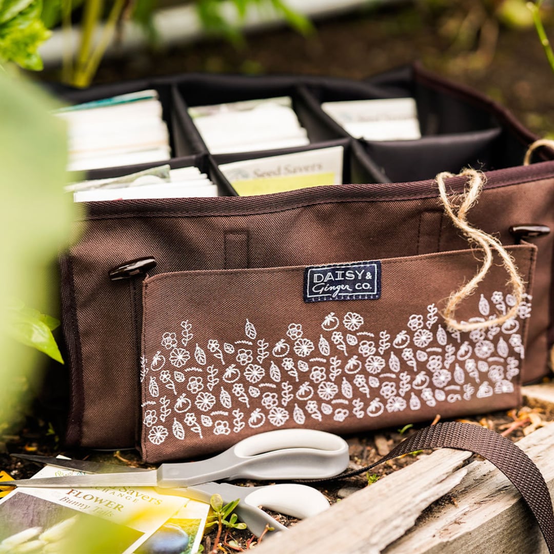 Seed Packet Organizer and Garden Tote - Etsy