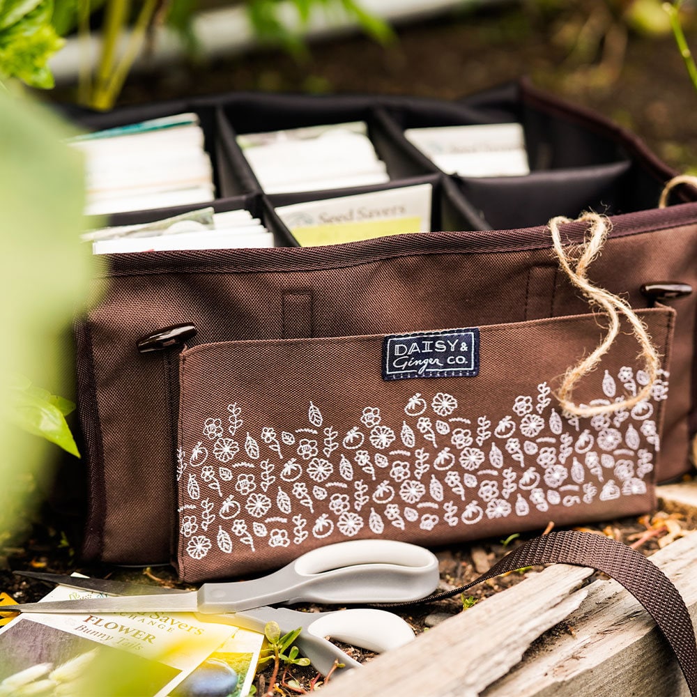 Seed Packet Organizer and Garden Tote - Etsy