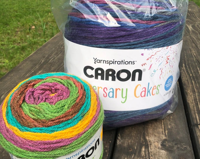 Caron Anniversary Cakes, NEBULAS Super Bulky #6 Weight NEBULAS, Cake ...
