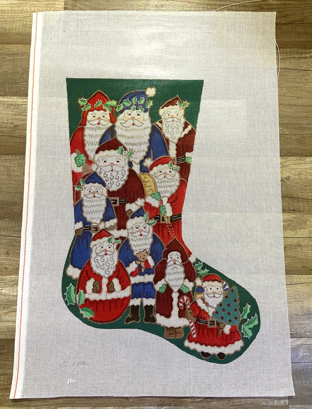 New Vintage ALEXA DESIGNS Collection of Santas CS7121 Handpainted ...