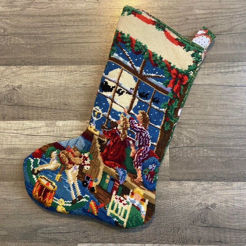 Needlepoint Stocking - Etsy