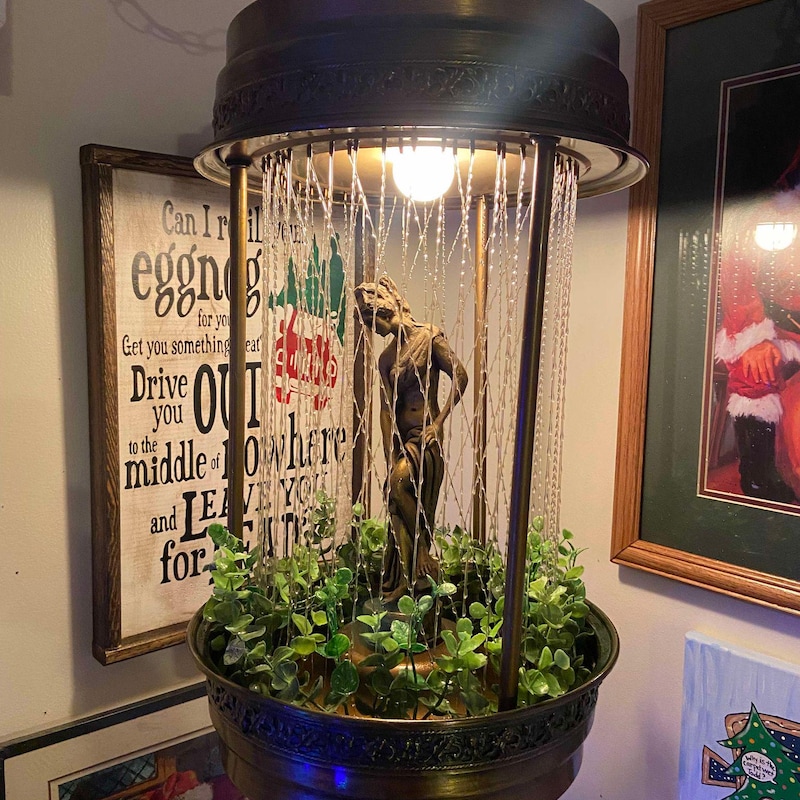 Vintage Lamp Raining - Etsy