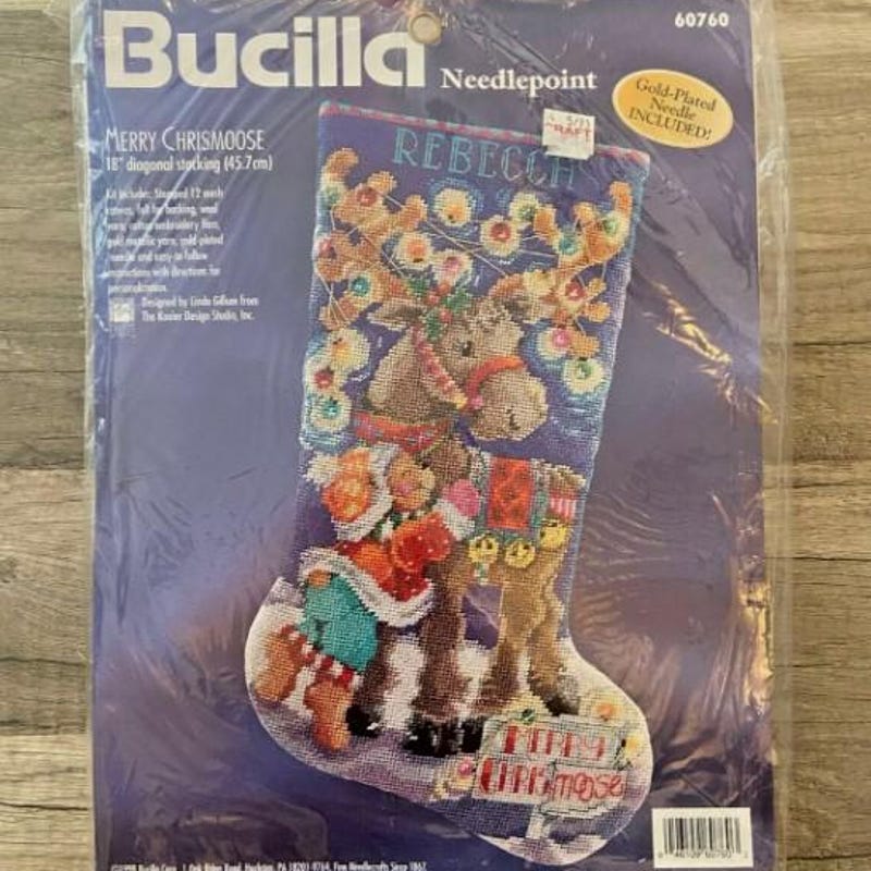 Needlepoint Stocking Kit - Etsy