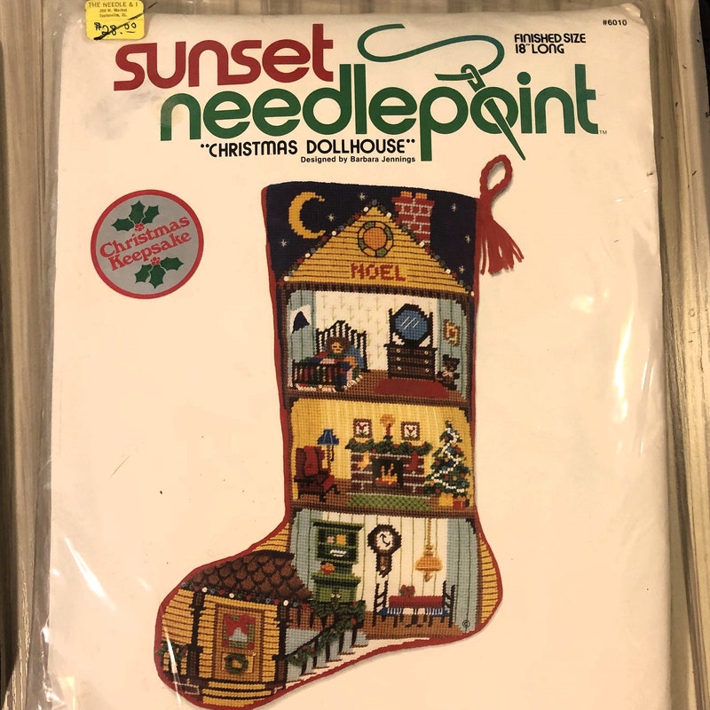 Needlepoint Stocking - Etsy