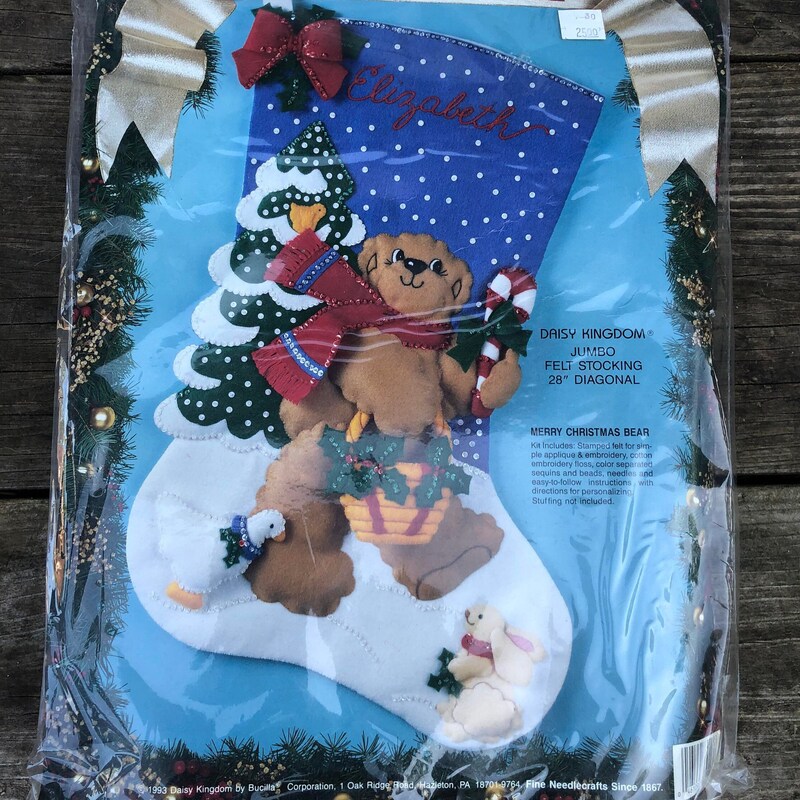 Bucilla Stocking Kit - Etsy