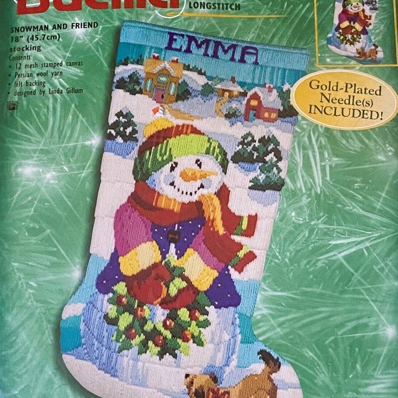 Needlepoint Stocking Kit - Etsy