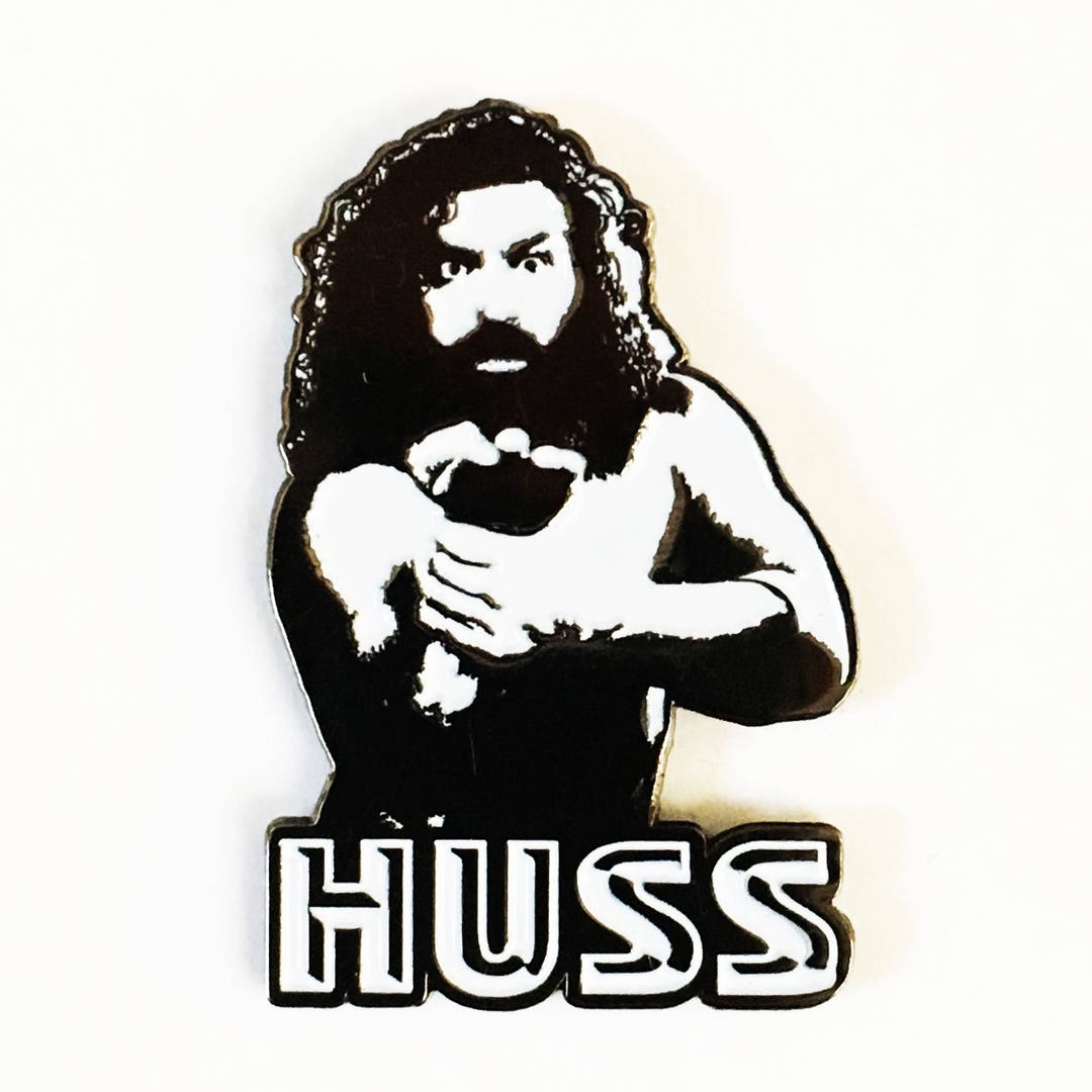 HUSS Enamel Pin - Etsy
