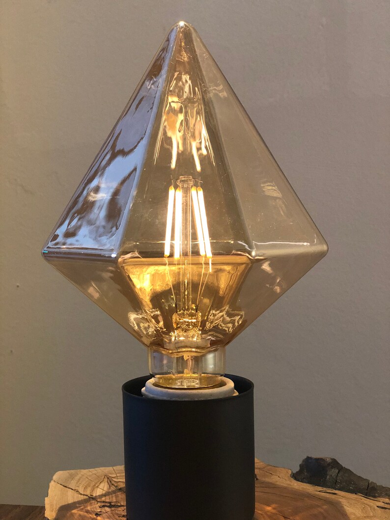 Olive Wood Live Edge Desk Lamp - Etsy