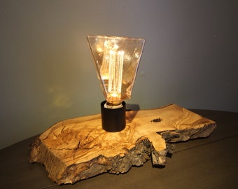 Live Edge Lamp - Etsy