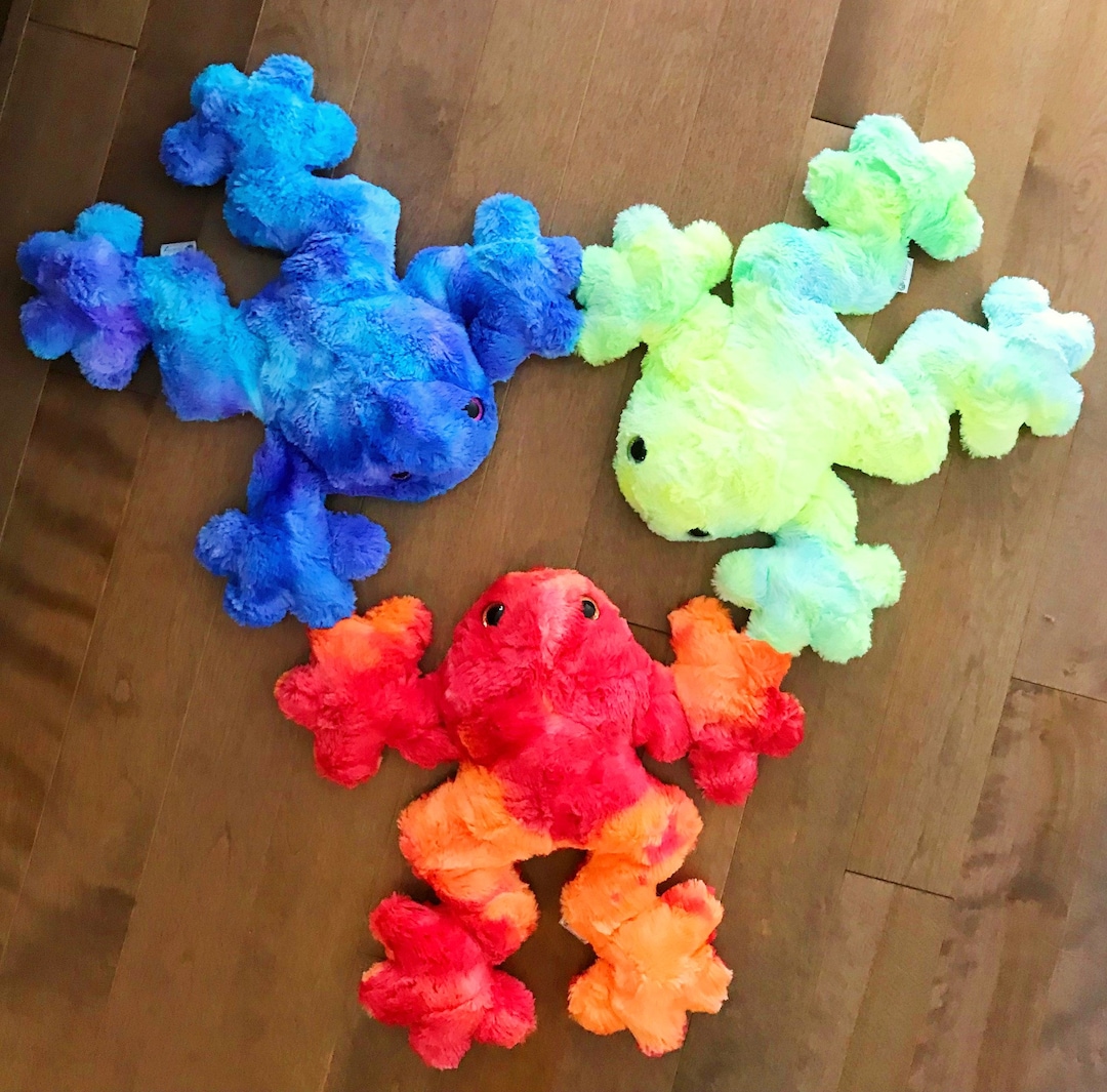 Weighted Plush for Anxiety Management and ADHD ''frog 3.1 Lb'' Weighted ...