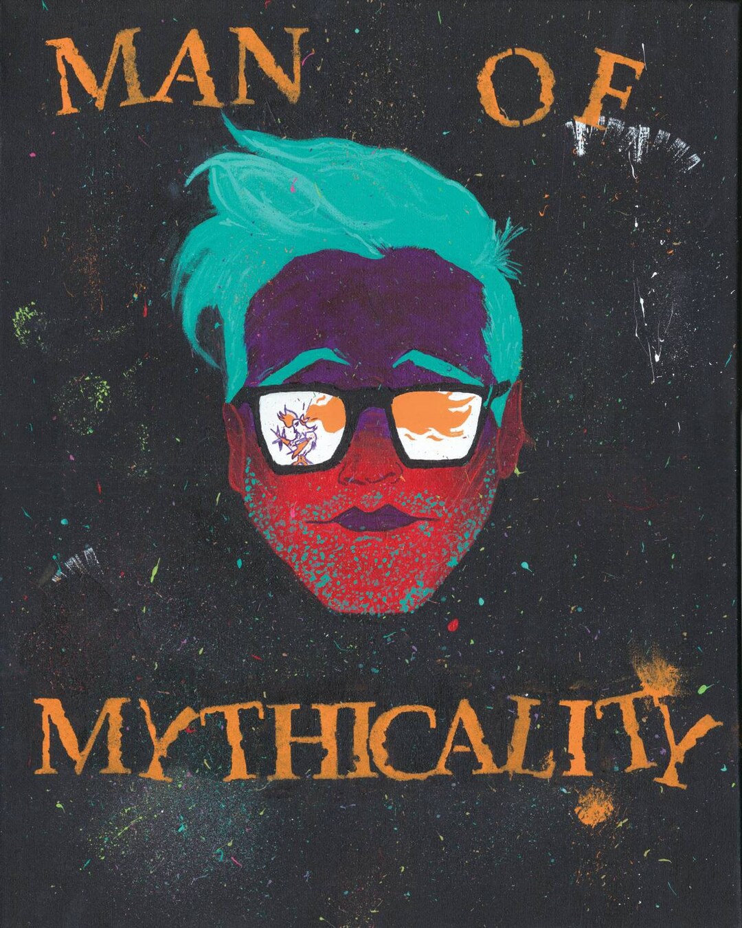 Man of Mythicality (print) - Etsy