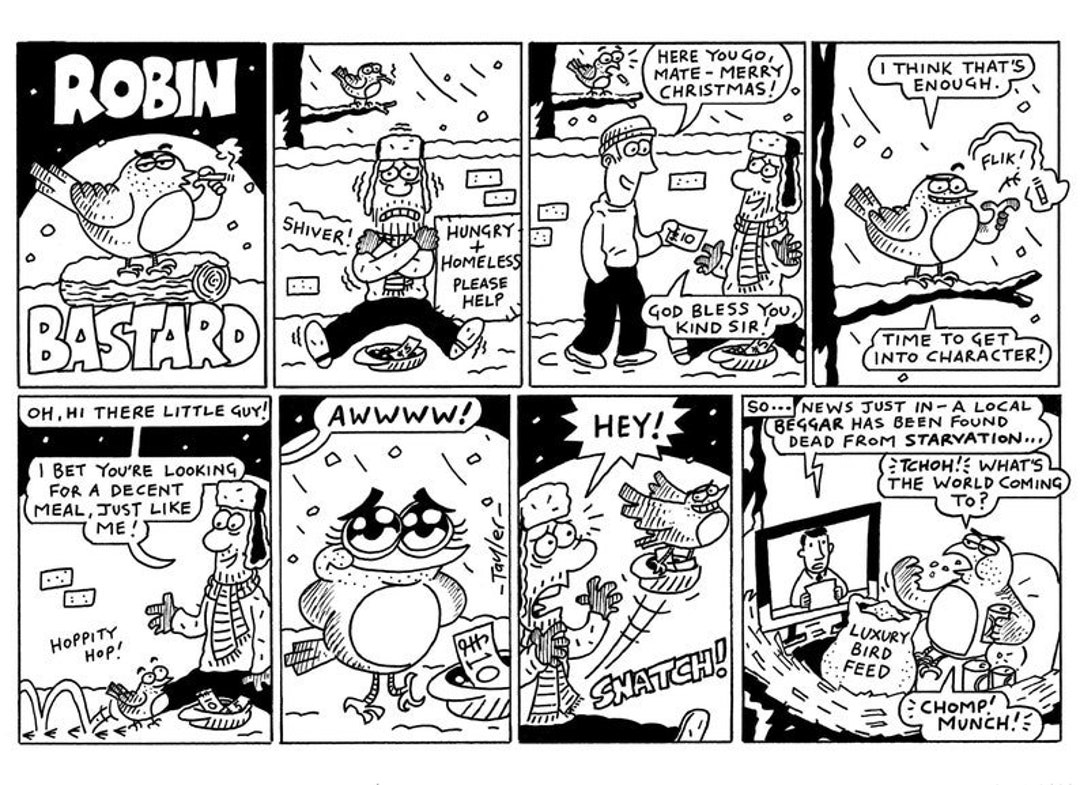 Robin Bastard (as Seen in Viz Comic) - Etsy UK