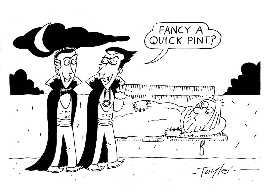Fancy A Quick Pint? Signed A4 Print - Etsy