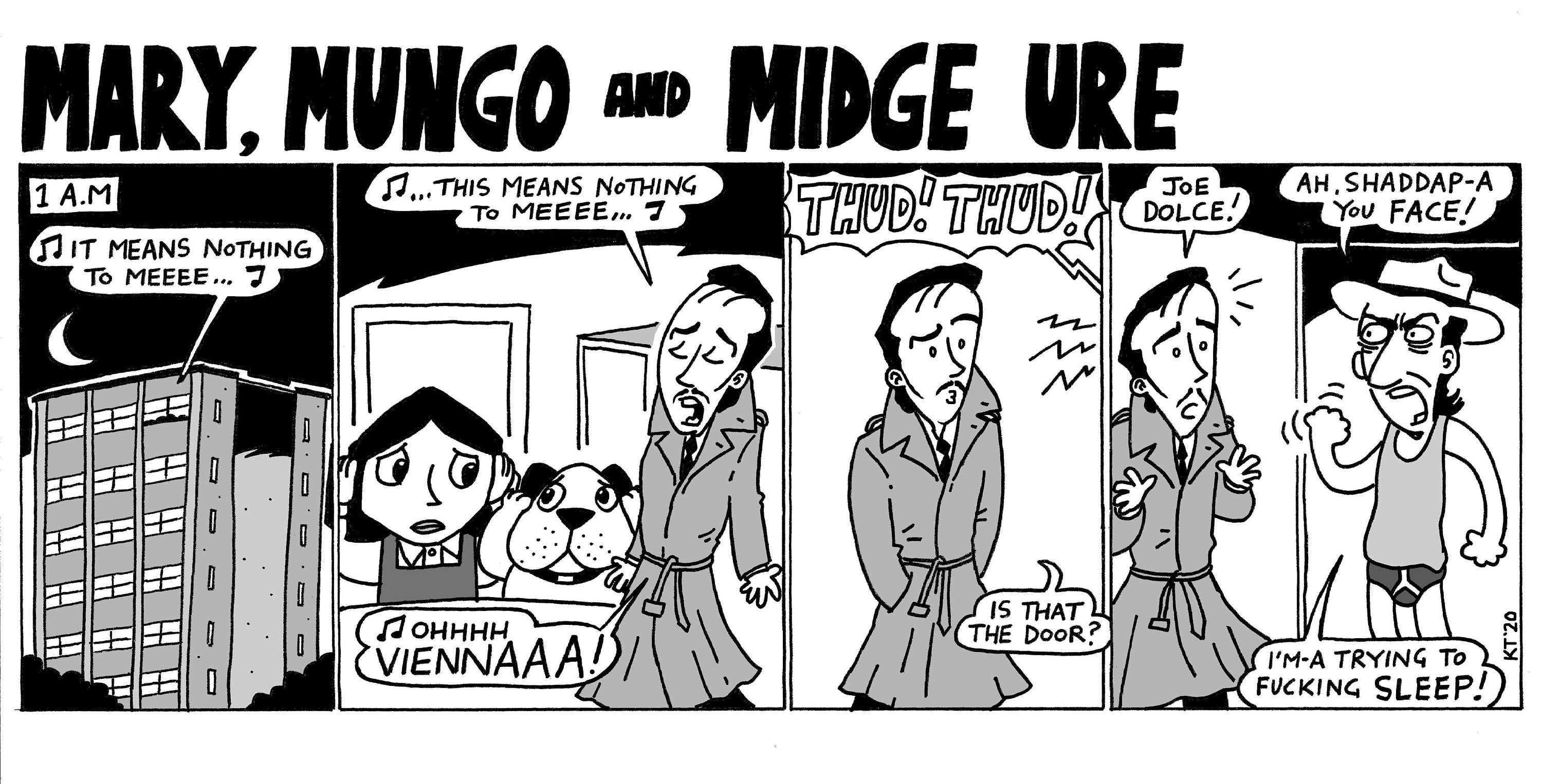 Mary, Mungo and Midge Ure Signed A4 Print (as Seen in Viz Comic) - Etsy
