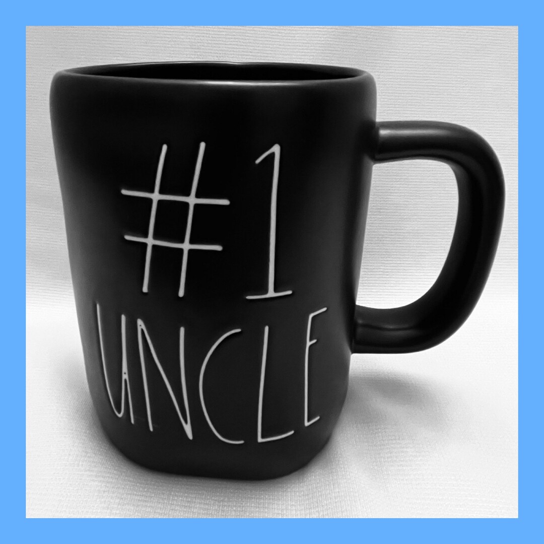 UNCLE Rae Dunn Coffee Mug Rae Dunn Offense 1 Uncle Favorite Uncle Best ...