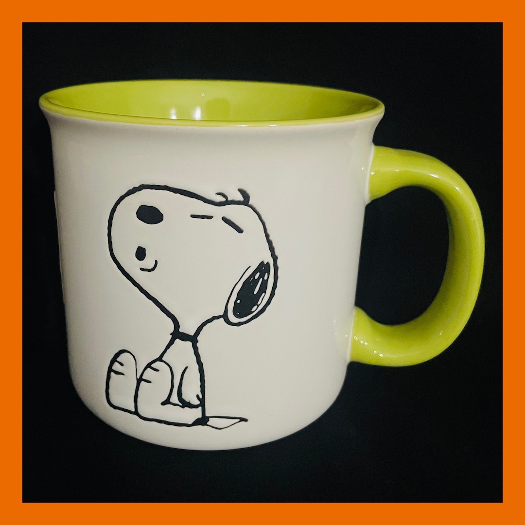 SNOOPY Coffee Mug | Mugs by Peanuts | Woodstock - Etsy