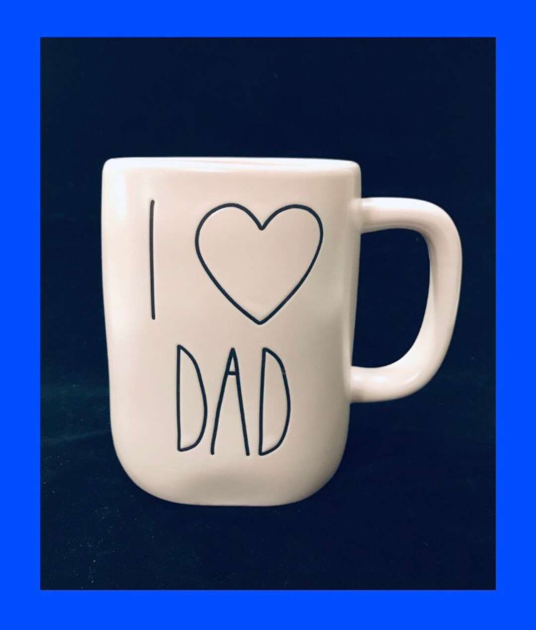 I Love Dad Coffee Mug | Dad | Daddy | Fathers Day | Stepdad | Birthday ...