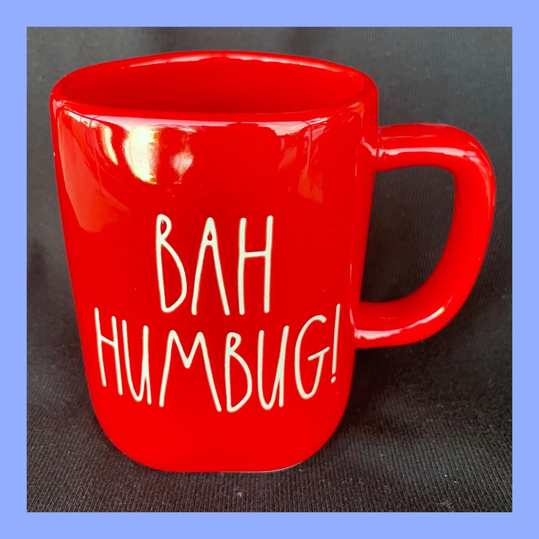 BAH HUMBUG! Rae Dunn Coffee Mug | Rae Dunn | Christmas Mugs | Merry ...