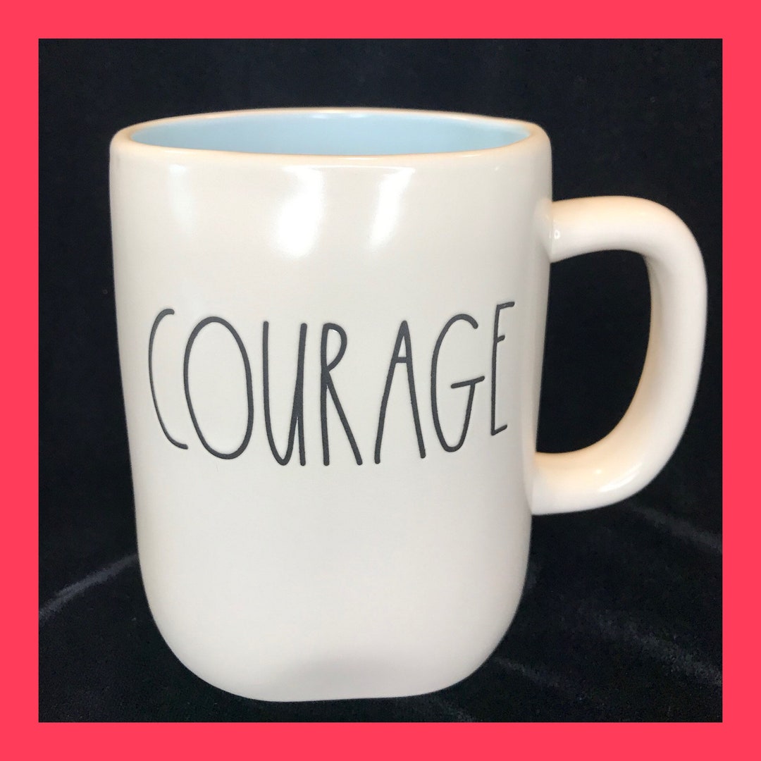 COURAGE Rae Dunn Coffee Mug Rae Dunn Magenta Courage Rae Dunn Courage ...
