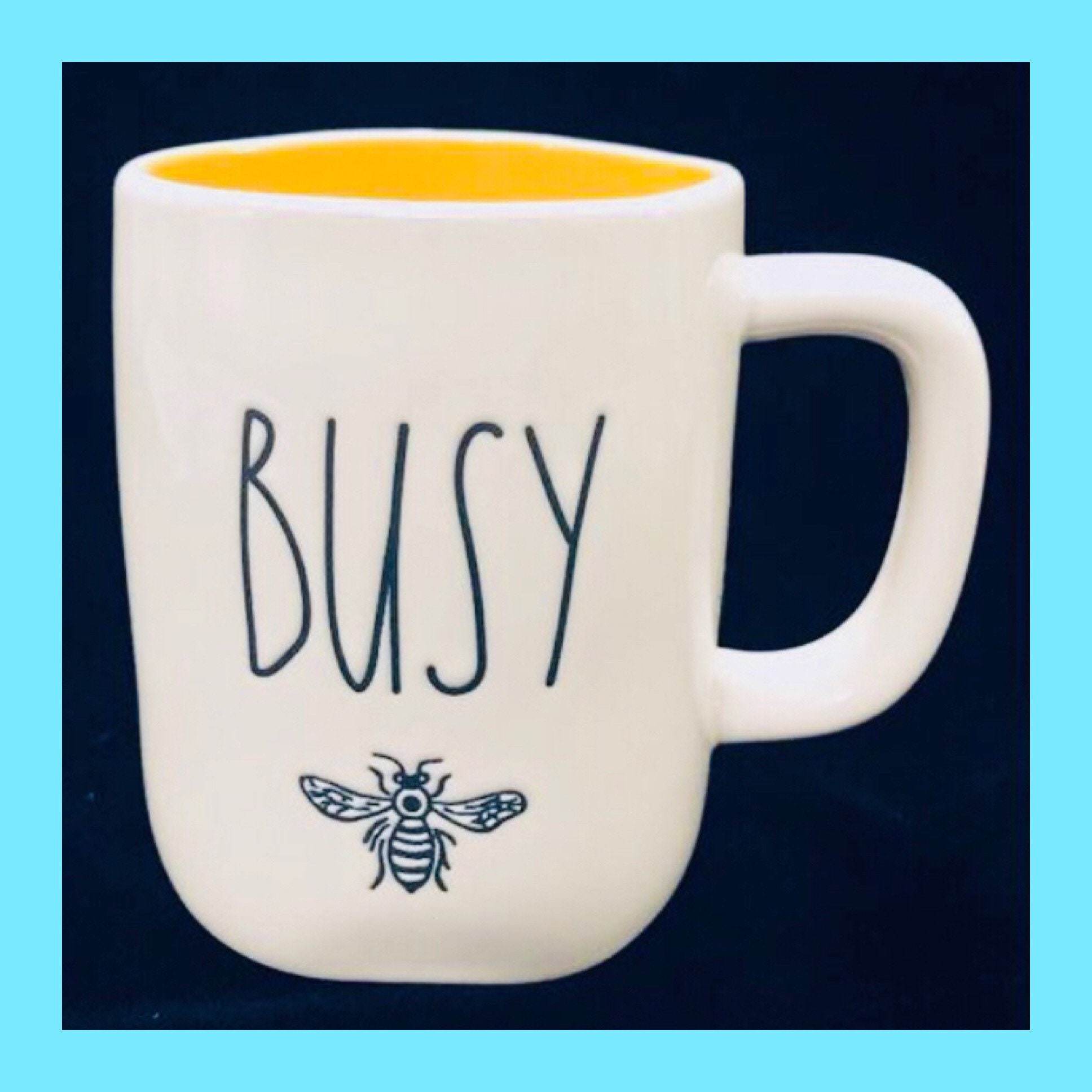 BUSY BEE Rae Dunn Mug | Busy Bee Coffee Mug | Rae Dunn | Rae Dunn Mugs ...