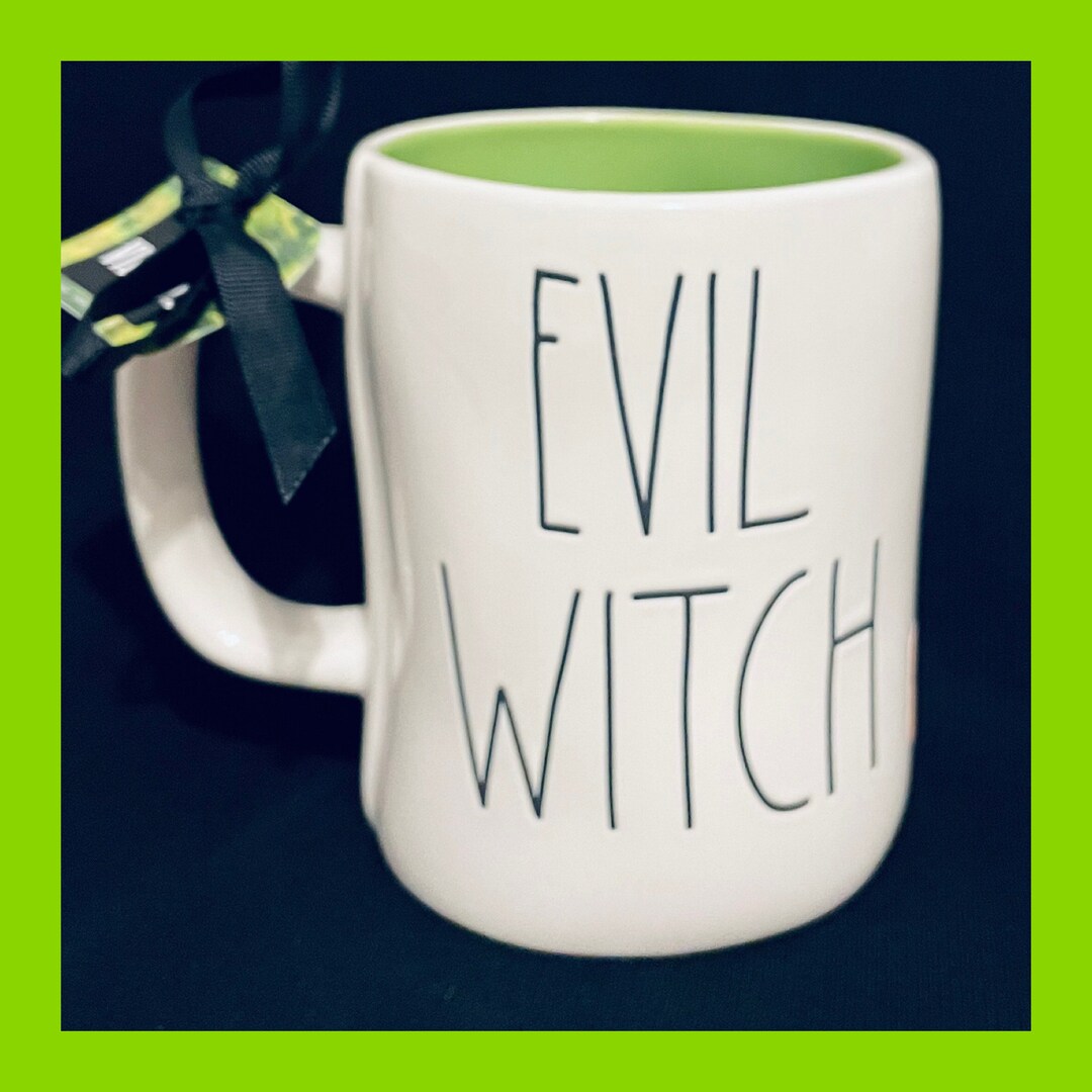 EVIL WITCH Rae Dunn Coffee Mug | Rae Dunn Mugs | Halloween Mugs ...