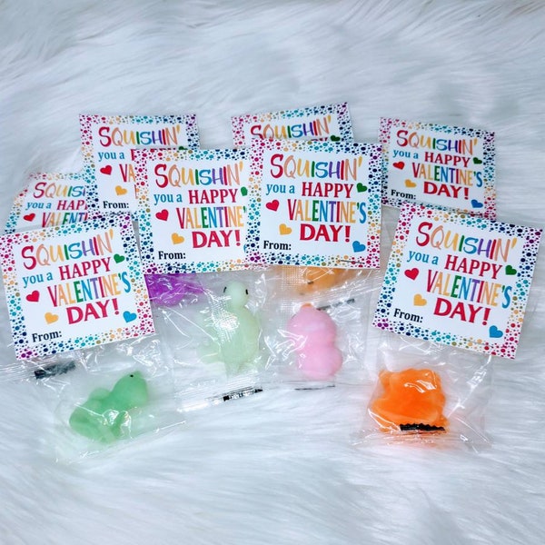 Squishy Valentine Card - Etsy