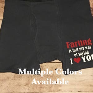 Funny Boxer Briefs, Farting Boxers, Husband Valentines, Boyfriend ...