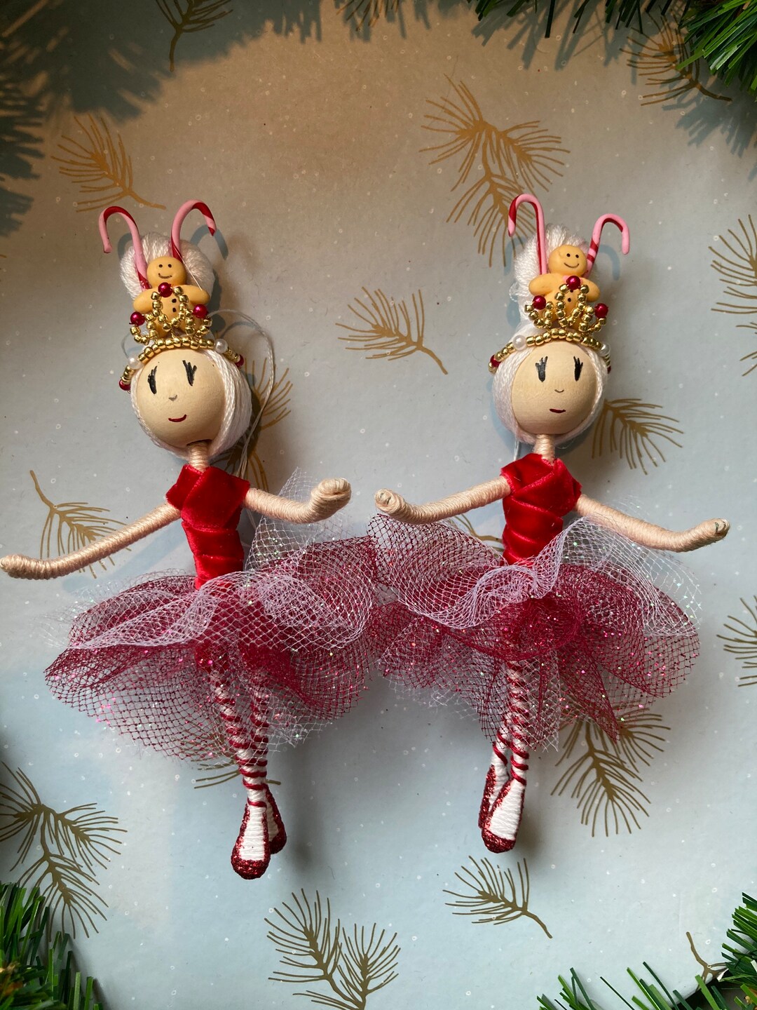 Nutcracker Ballet Ornaments, Land of Sweets, Ballet Christmas Ornaments ...