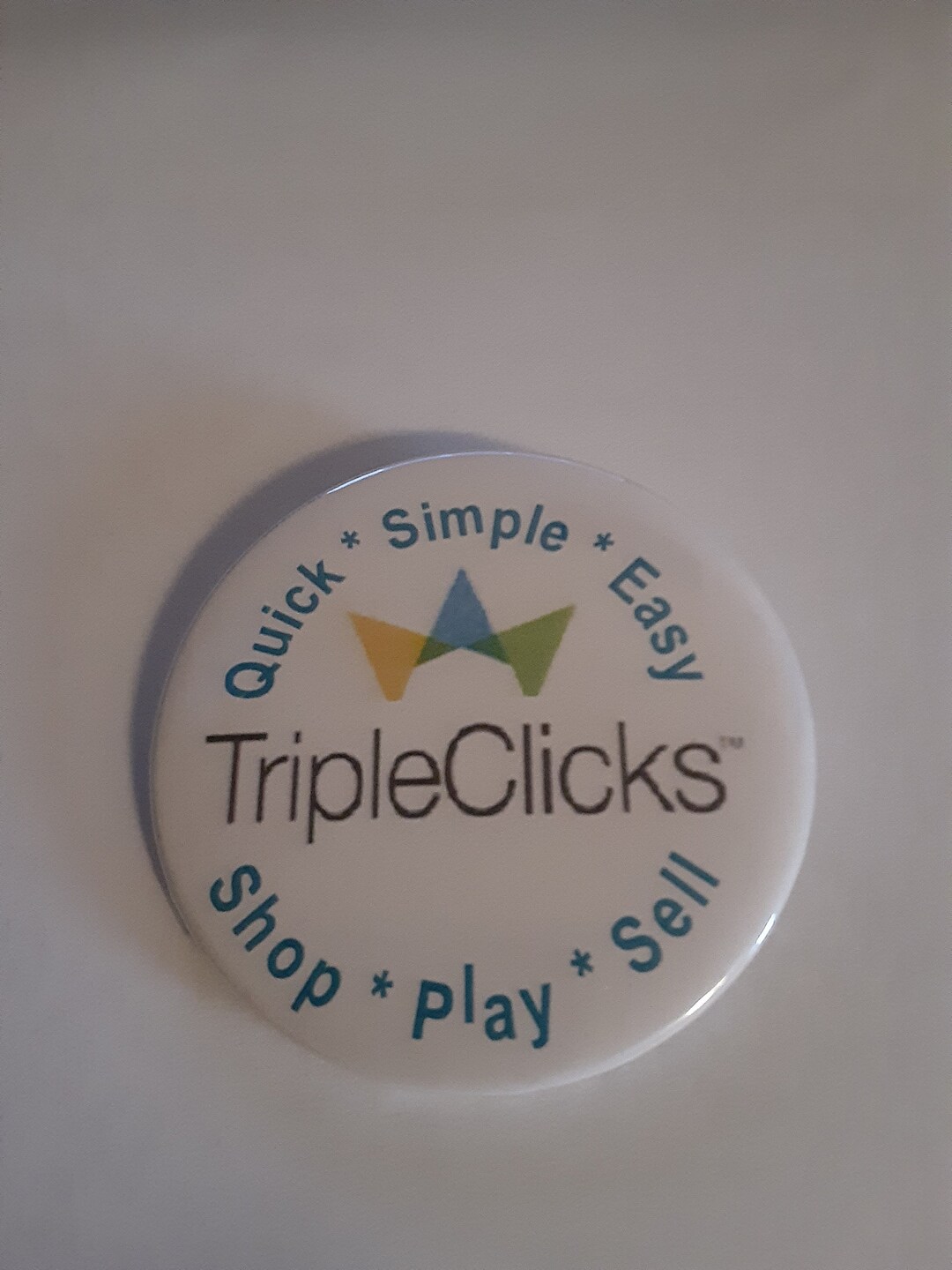 Tripleclicks - Button Pin - T-T10010 - Etsy