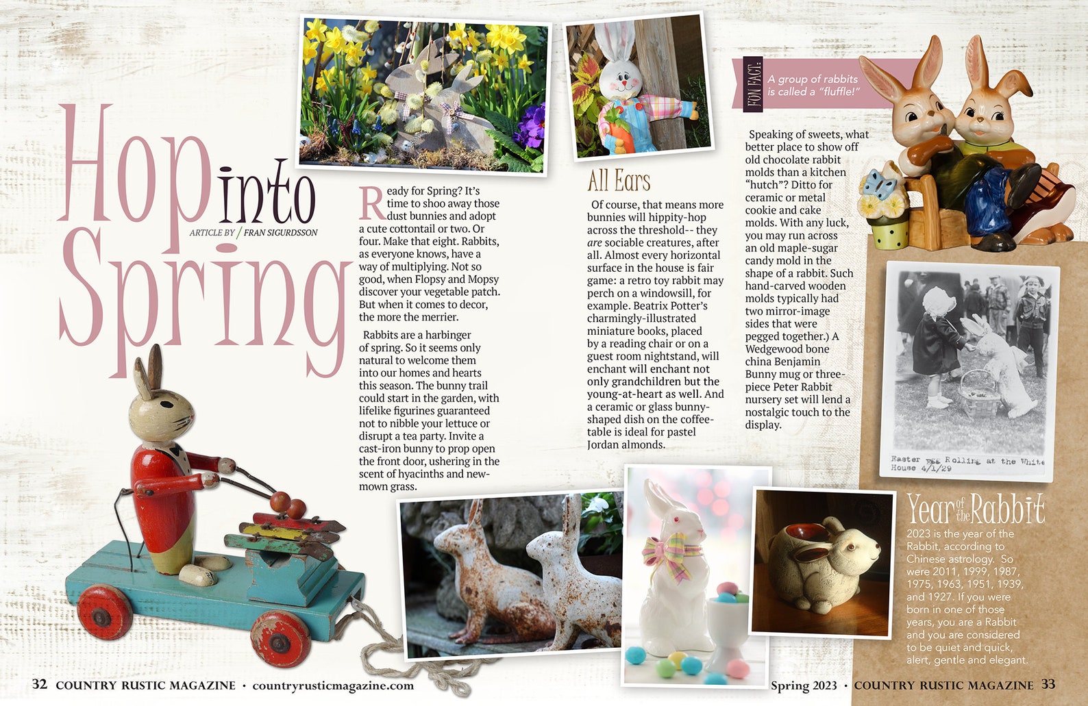 2023 SPRING Country Rustic Magazine ~ Country Primitives Antiques ...