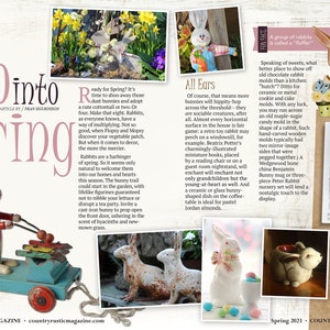 2023 SPRING Country Rustic Magazine ~ Country Primitives Antiques ...
