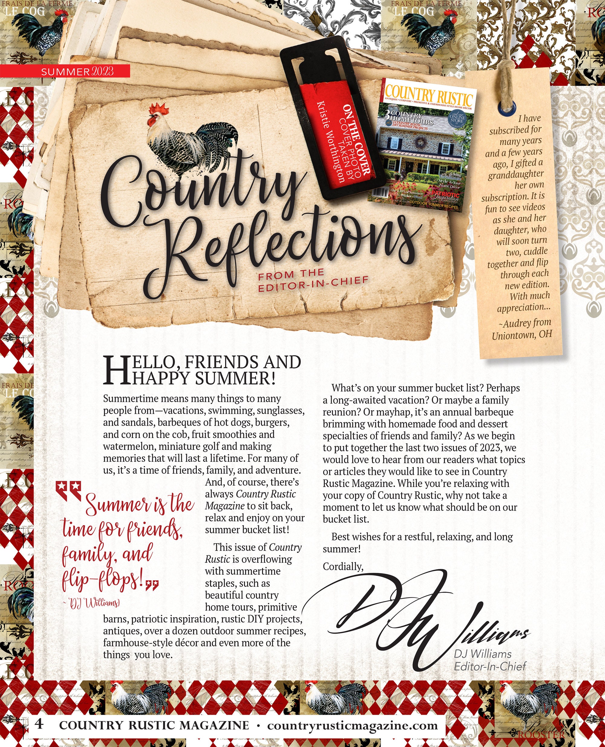 2023 SUMMER Country Rustic Magazine: Country Primitives Antiques ...