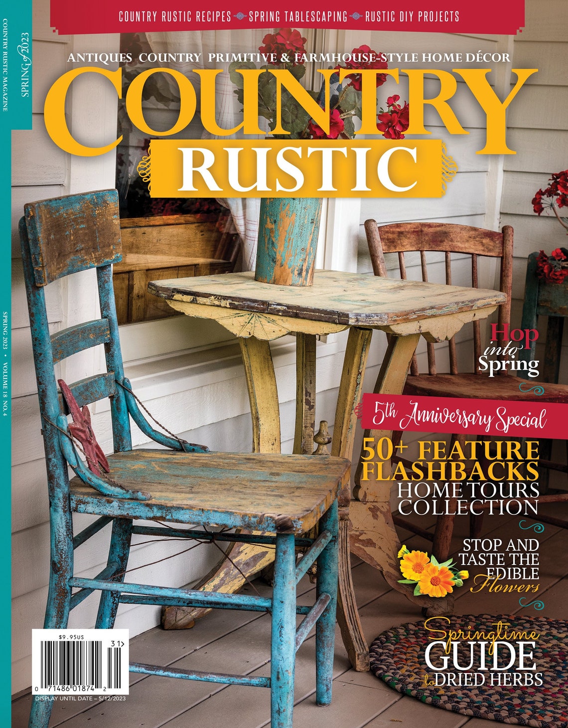2023 SPRING Country Rustic Magazine ~ Country Primitives Antiques ...