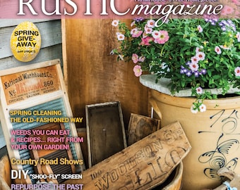 2023 SPRING Country Rustic Magazine ~ Country Primitives Antiques ...