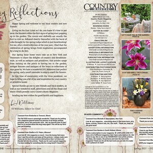 2021 SPRING Country Rustic Magazine ~ Country Primitives Antiques ...