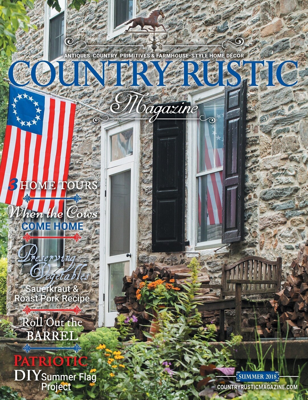 2018 SUMMER Country Rustic Magazine ~ Country Primitives Antiques ...
