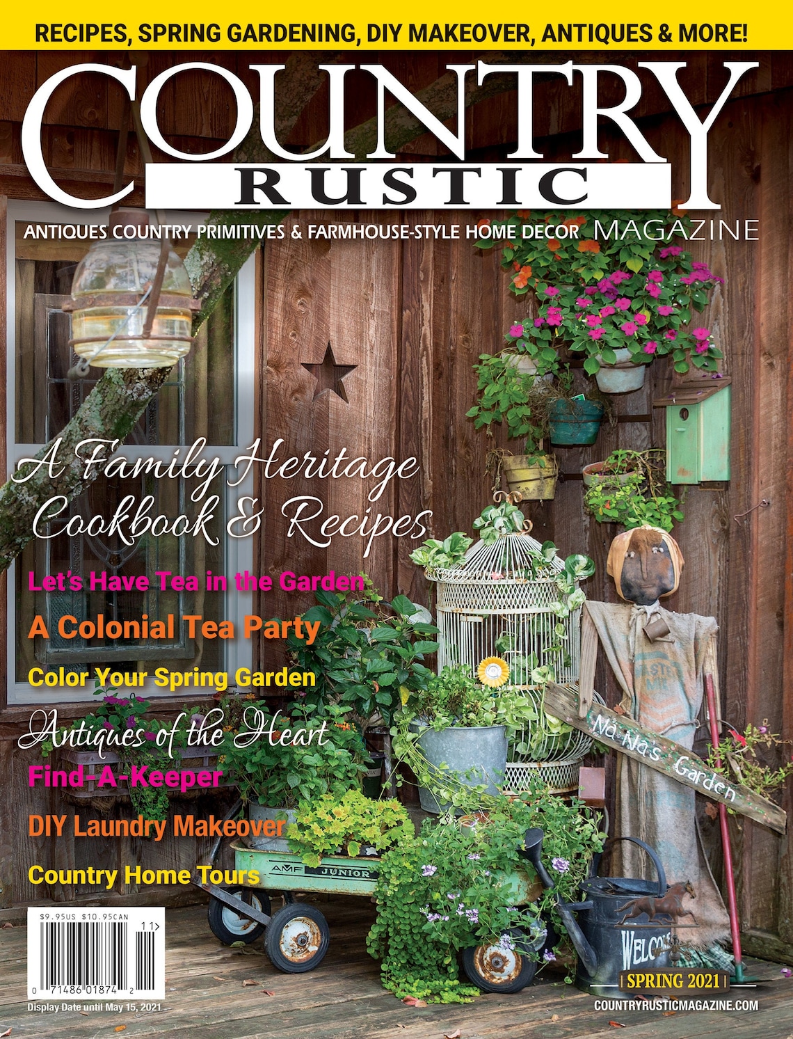 2021 SPRING Country Rustic Magazine ~ Country Primitives Antiques ...