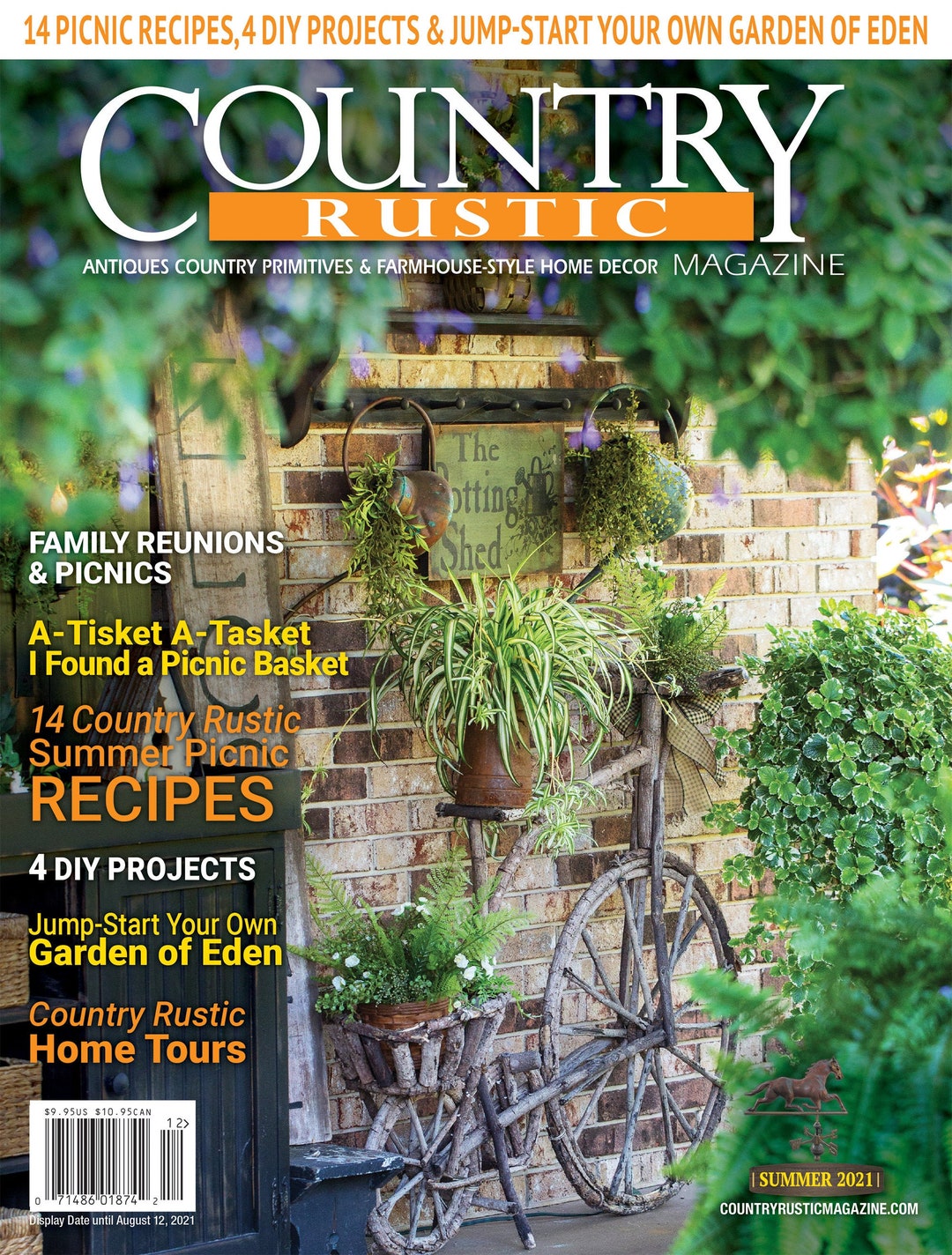 2021 SUMMER Country Rustic Magazine ~ Country Primitives Antiques ...