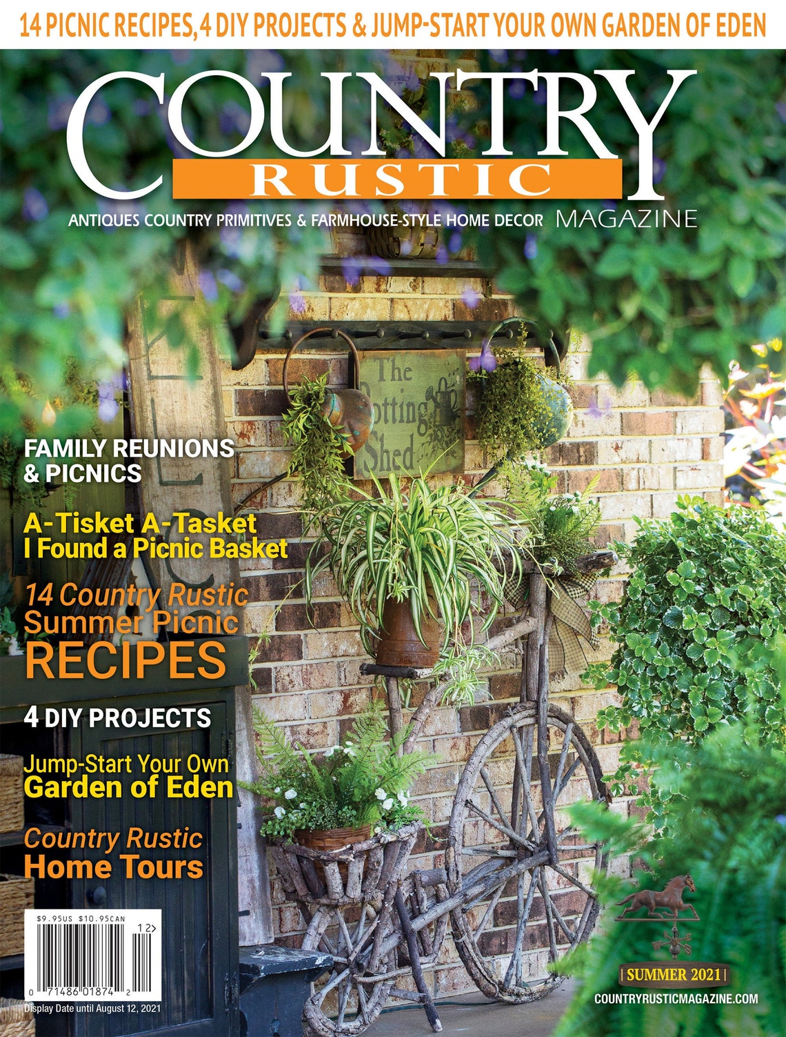 2021 SUMMER Country Rustic Magazine ~ Country Primitives Antiques ...