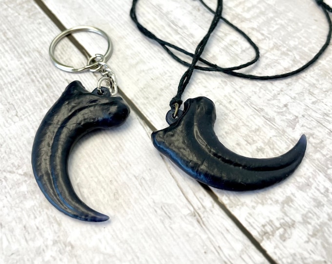 Raptor Claw Necklace. Velociraptor Pendant Unique Gift From the ...