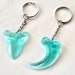 Fossil Keychains - Translucent Resin | Dinosaur Keychain | Collectible ...