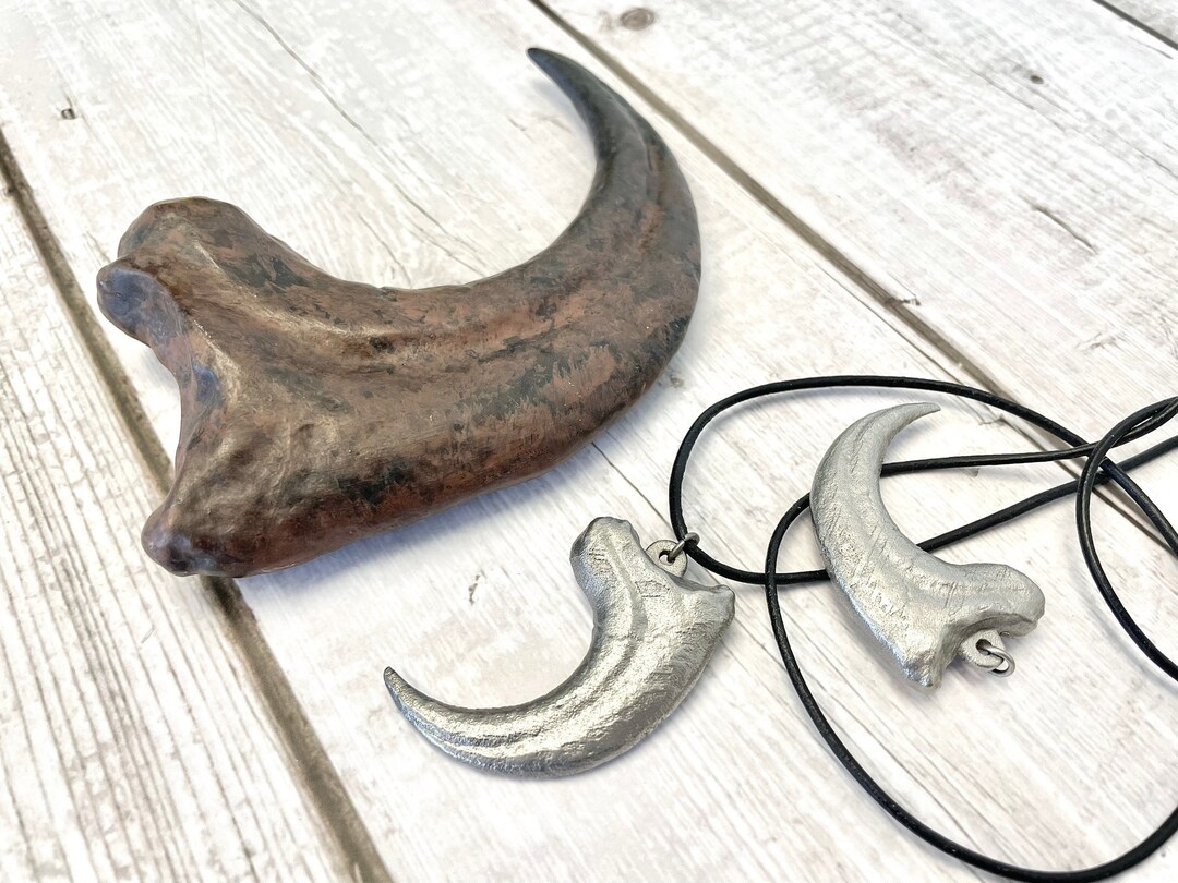 Velociraptor Claw, Raptor Claw Necklace, Stainless Steel Pendant Free ...