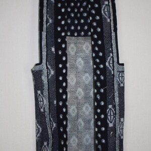 Noragi Vest of Antique Textile Indigo Dye Cotton & Excellent Sashiko ...